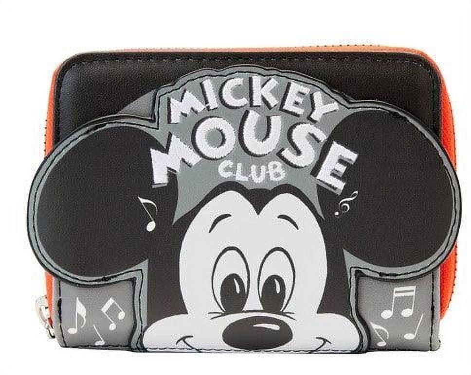 Disney 100 Mickey Mouse Club Zip Around Wallet - Walmart.com