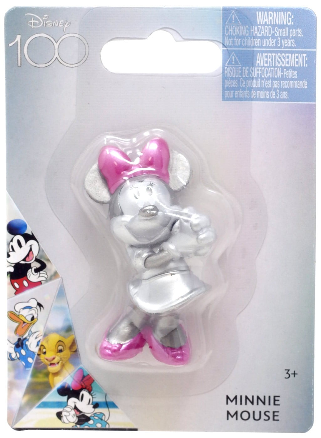 Disney 100 Minnie Mouse Mini Figure (Metallic) - Walmart.com