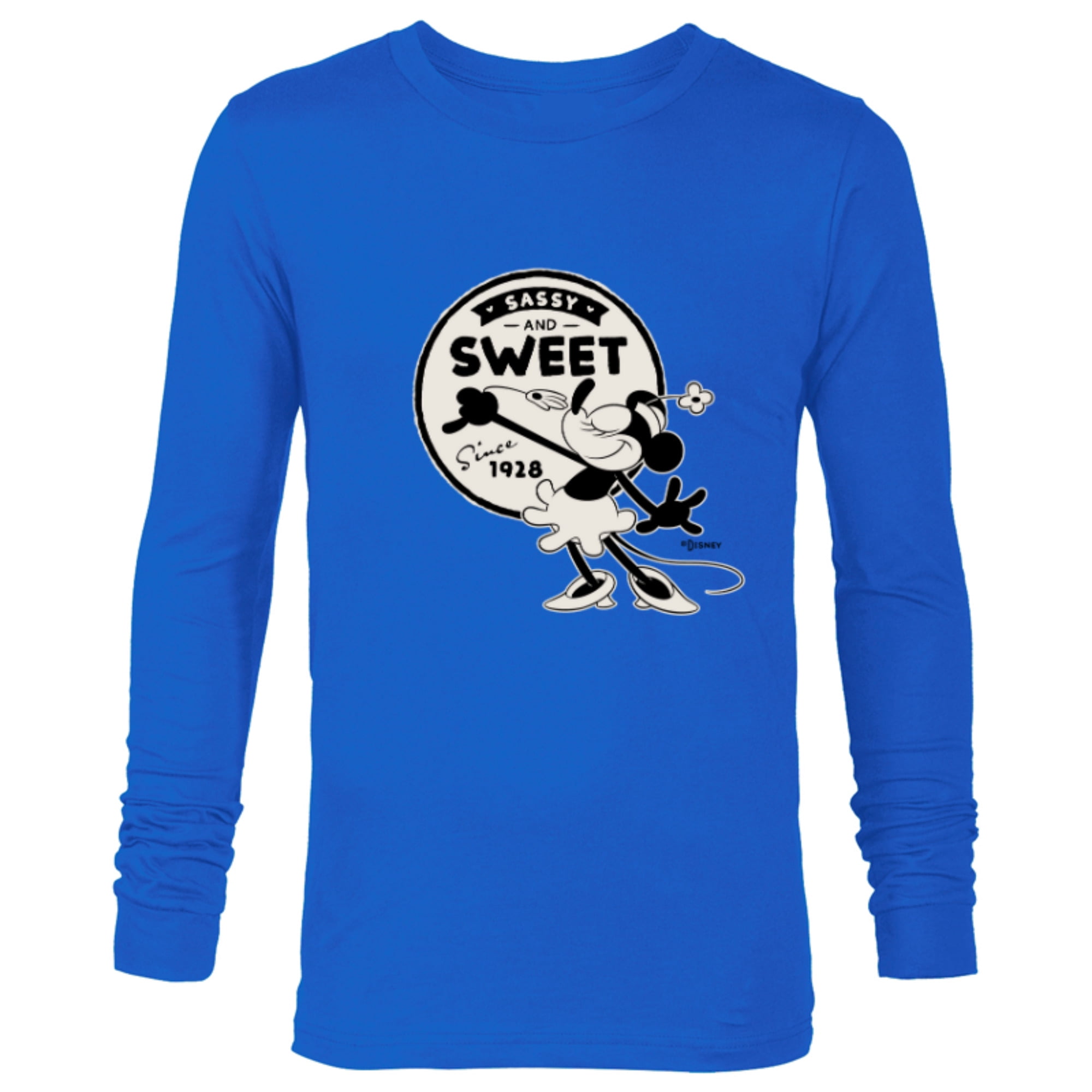 Disney 100 Minnie Mouse Sassy and Sweet Since 1928 D100 - Long Sleeve T ...