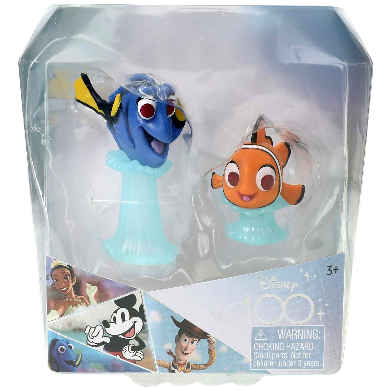 Disney 100 Nemo & Dory Mini Figure 2-Pack - Walmart.com
