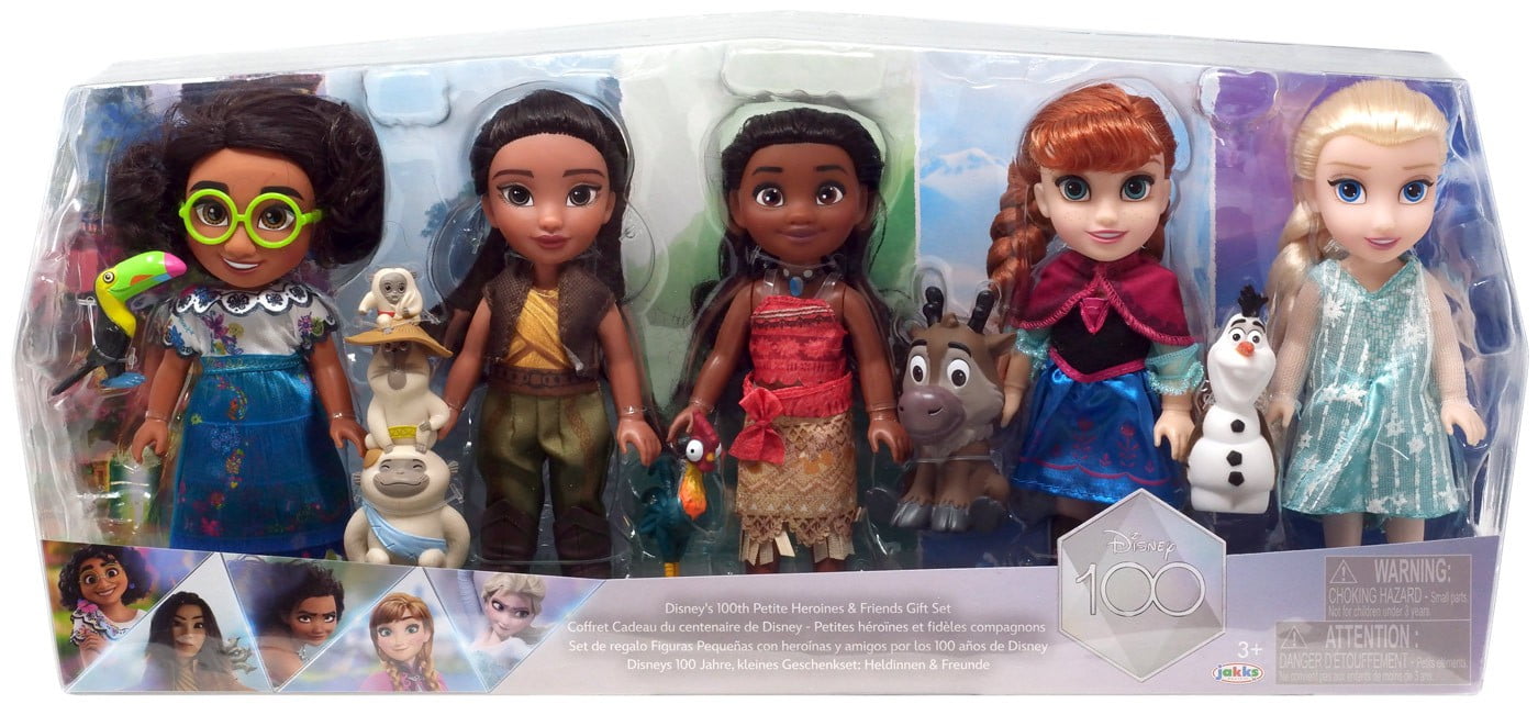 Disney 100 Petite Heroines Friends Gift Set - Walmart.com