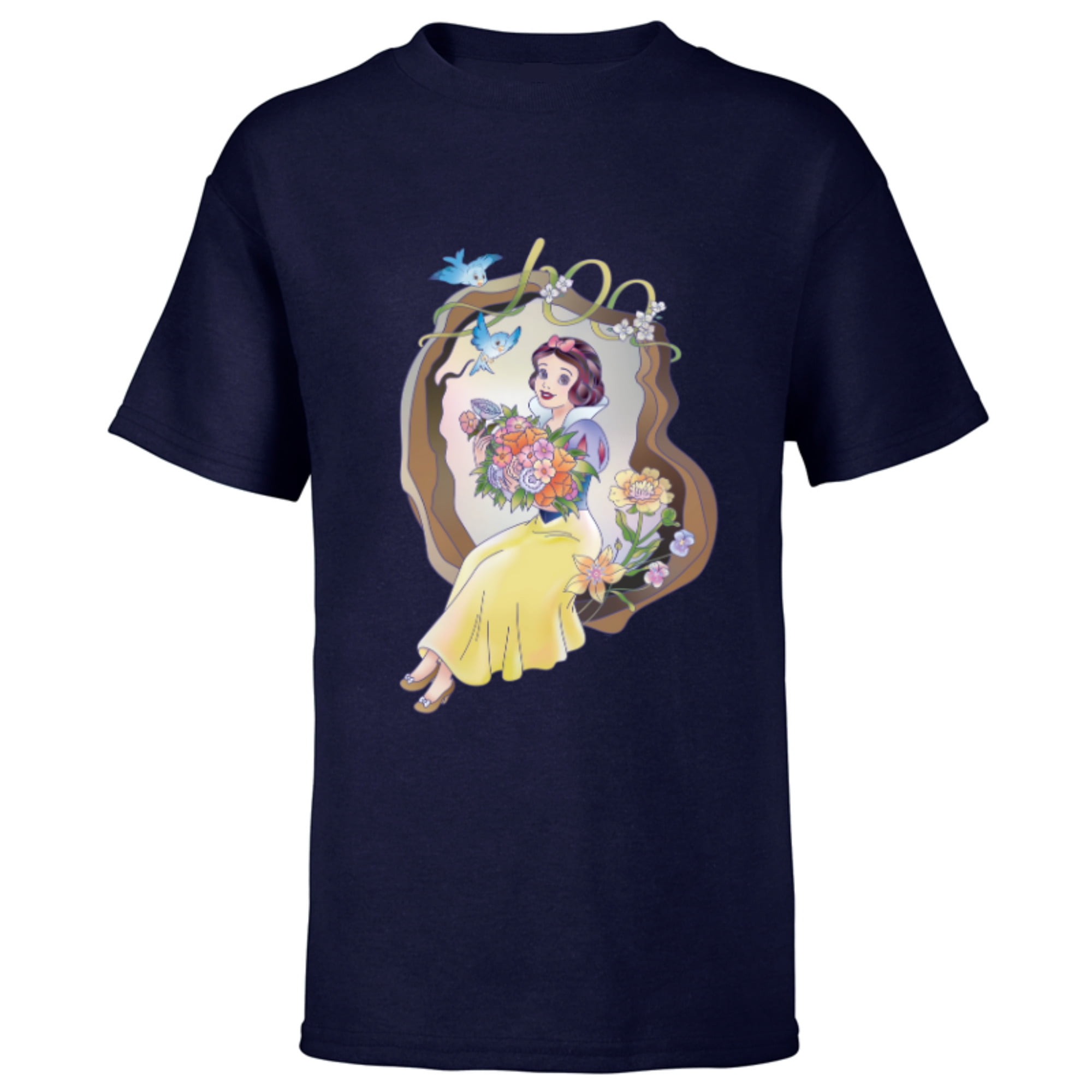 Disney 100 Platinum Princess Collection Snow White D100 - Short Sleeve T-Shirt for Kids ...