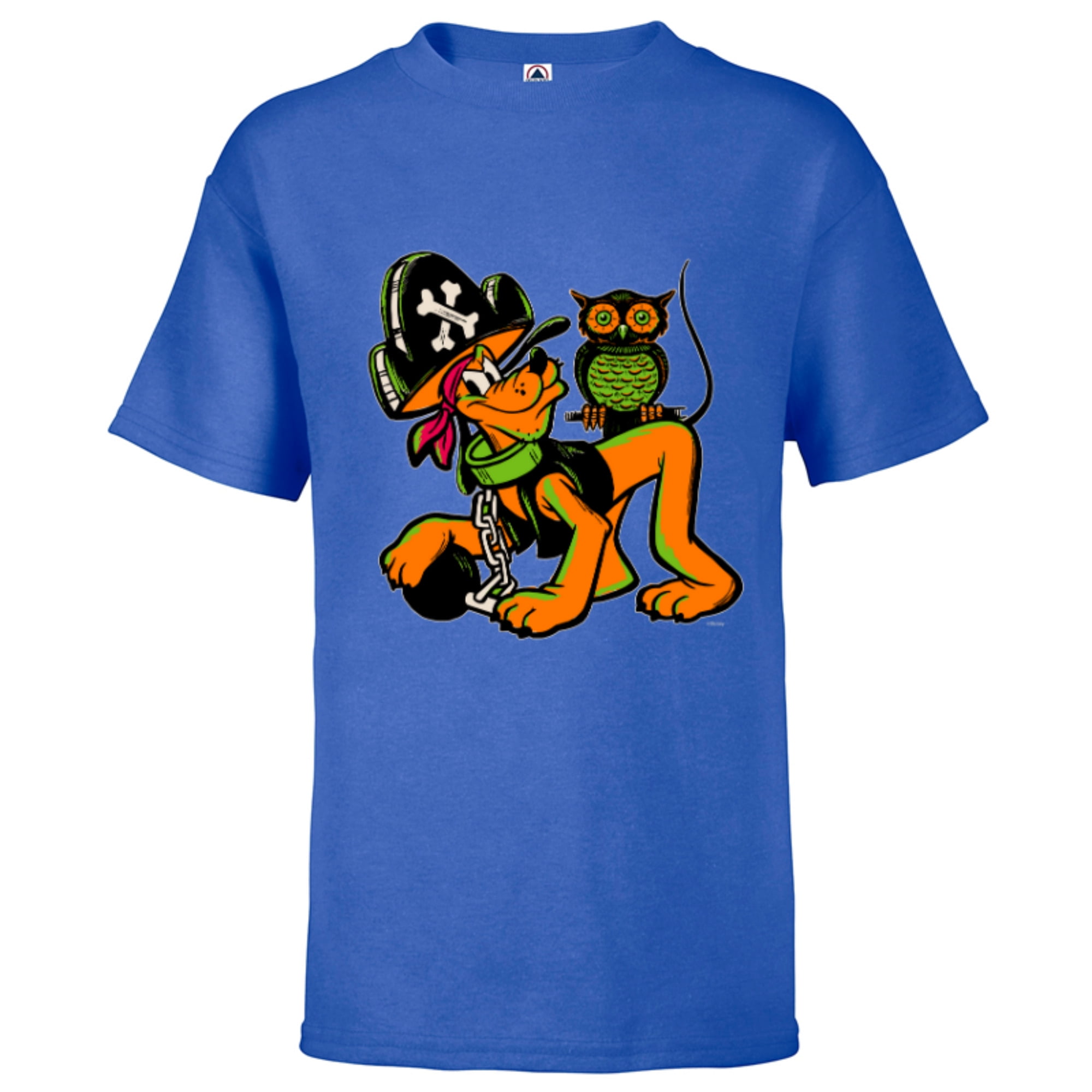 Disney 100 Pluto Halloween Classic Pirate Captain Costume - Short Sleeve T-Shirt for Kids ...