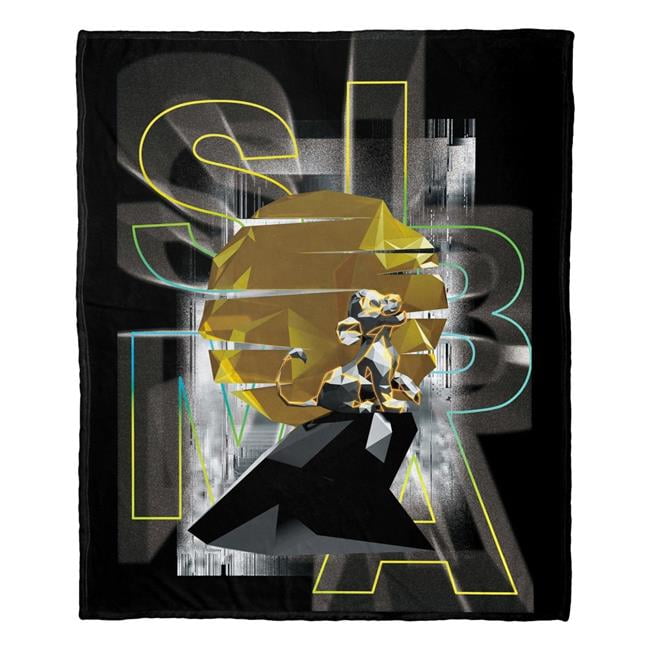 The Northwest 1DON-23600-0022-OOF 50 x 60 in. Disney D100 Simba Silk ...