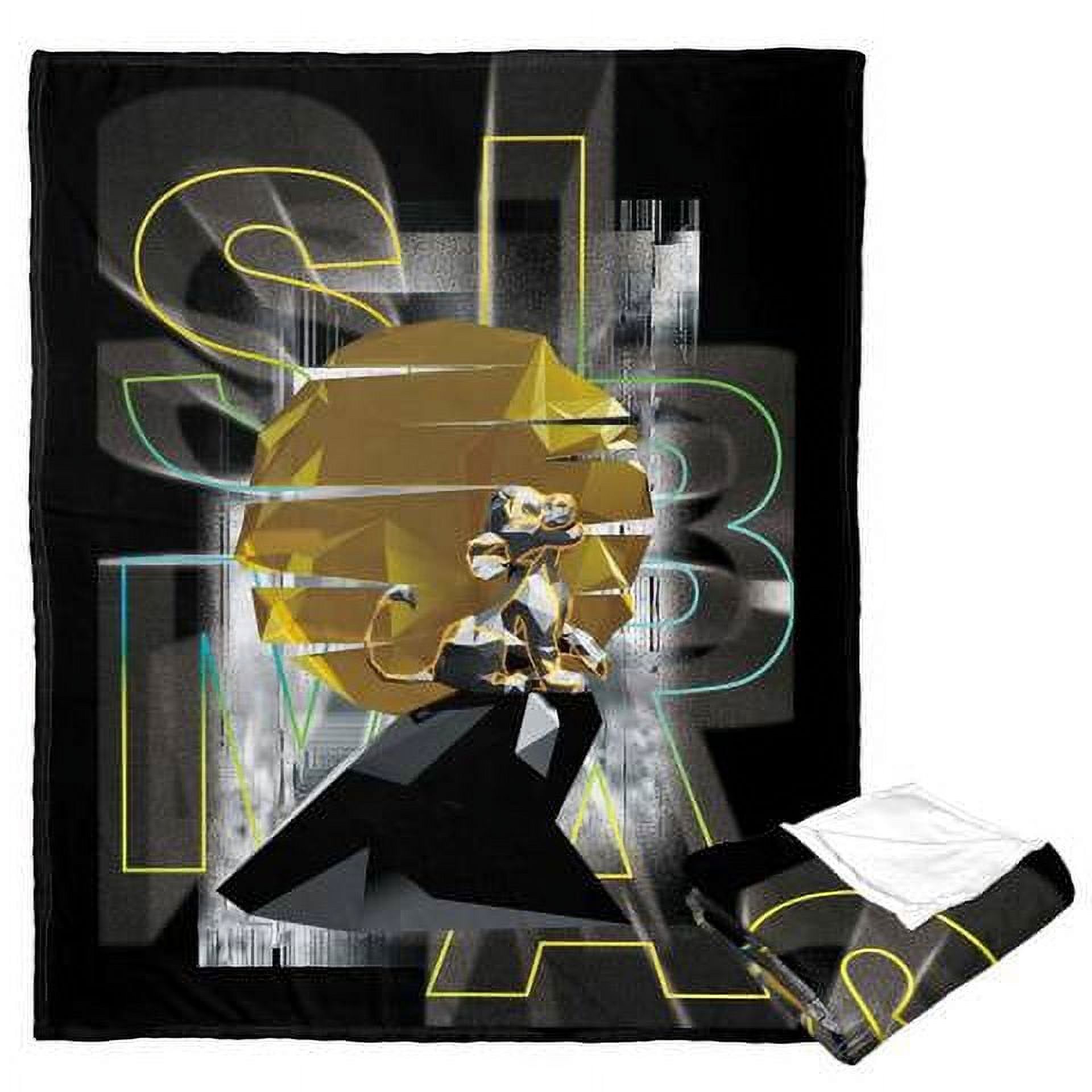Disney 100 Simba Kids Silk Touch Throw Blanket, 50 x 60 inches Black ...