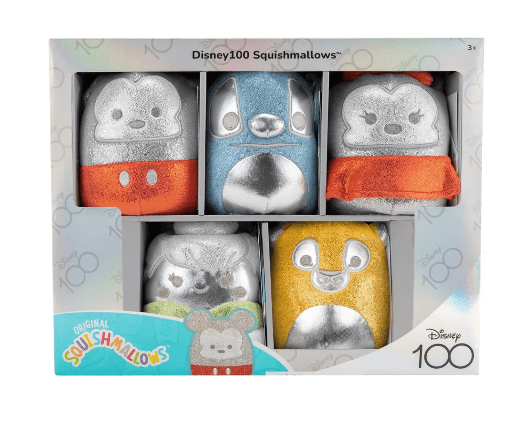 Disney Squishmallows 100th Anniversary Mickey, Minnie Mouse & Friends ...