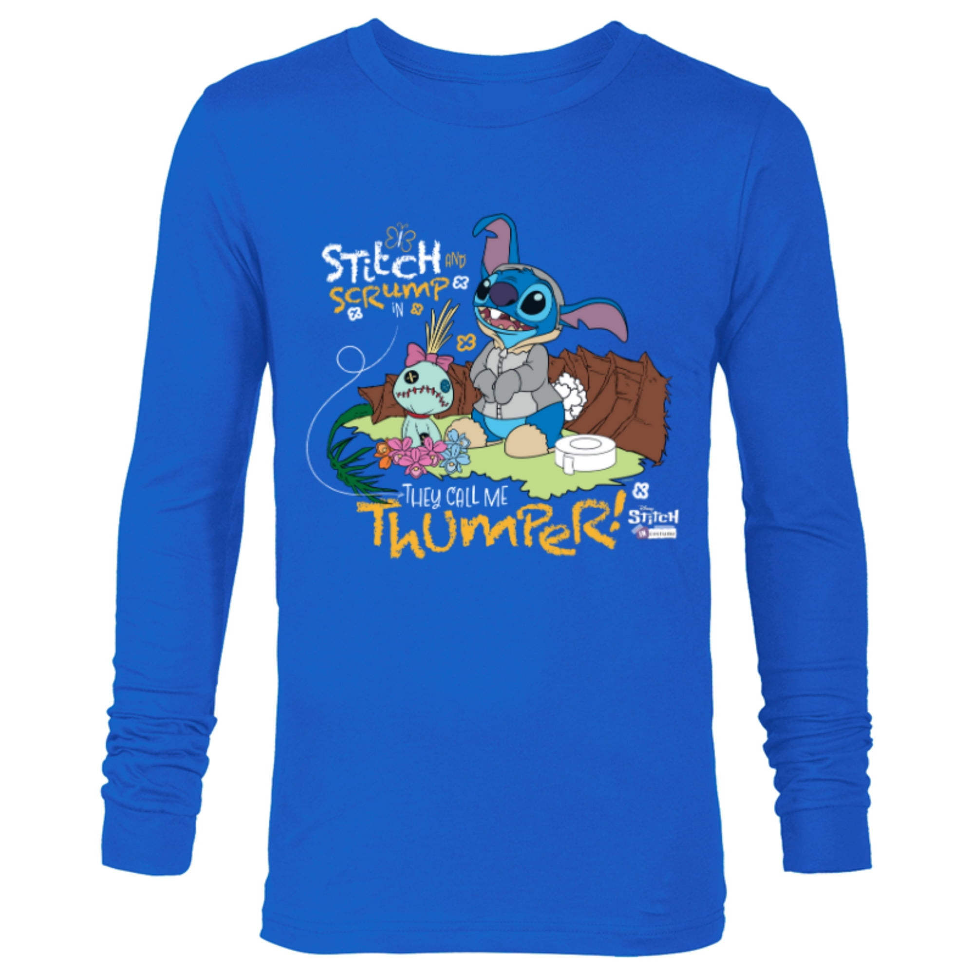 Disney 100 Stitch in Costume Bambi They Call Me Thumper - Long Sleeve T ...