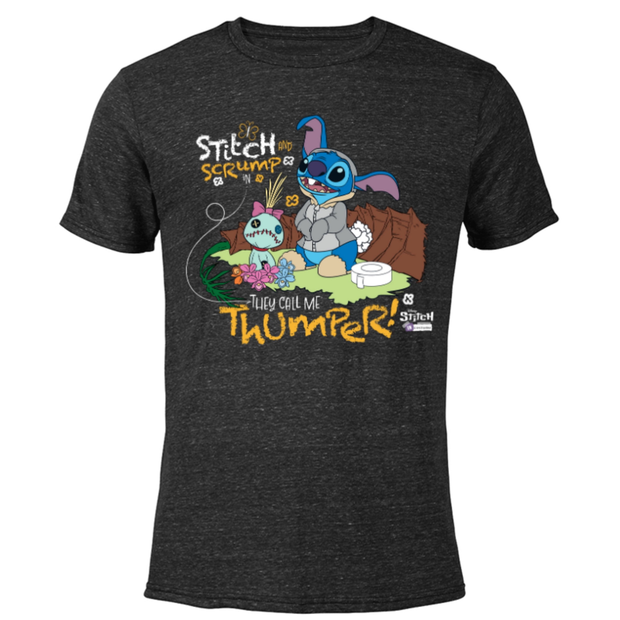 Disney 100 Stitch in Costume Bambi They Call Me Thumper - Short Sleeve ...