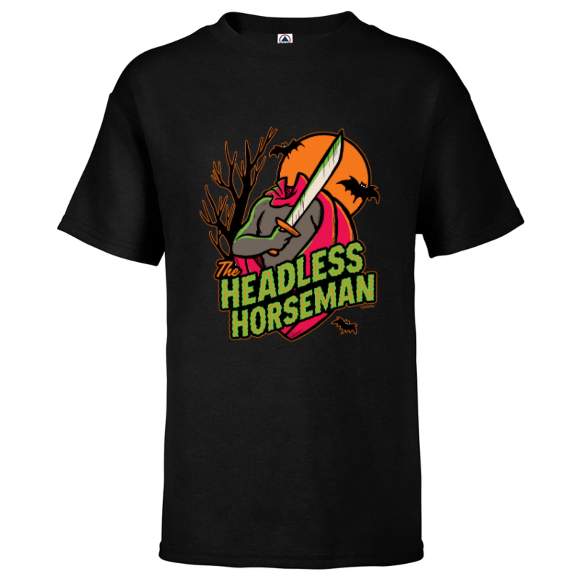 Disney 100 The Headless Horseman with Sword Halloween - Short Sleeve T ...