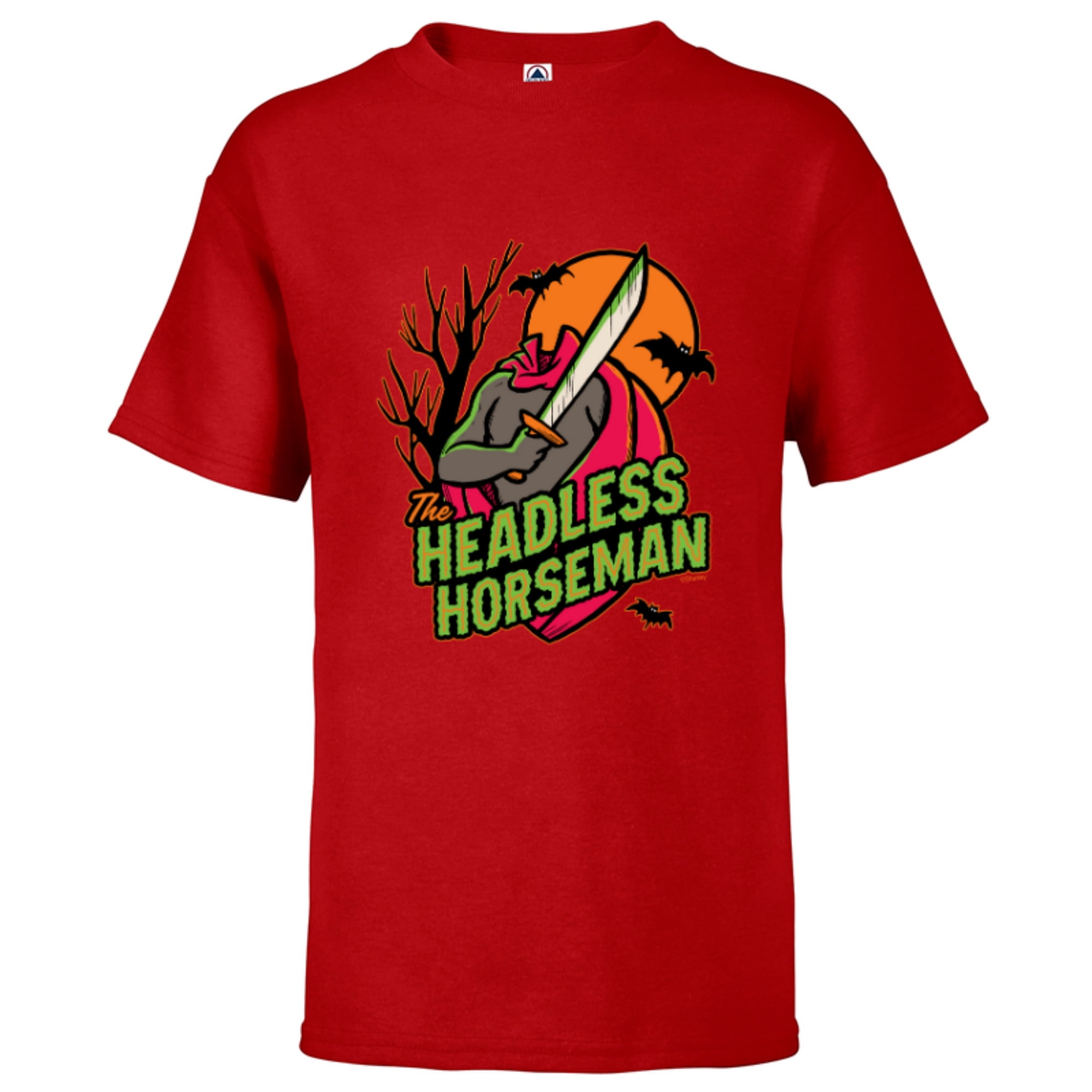 Disney 100 The Headless Horseman with Sword Halloween - Short Sleeve T ...
