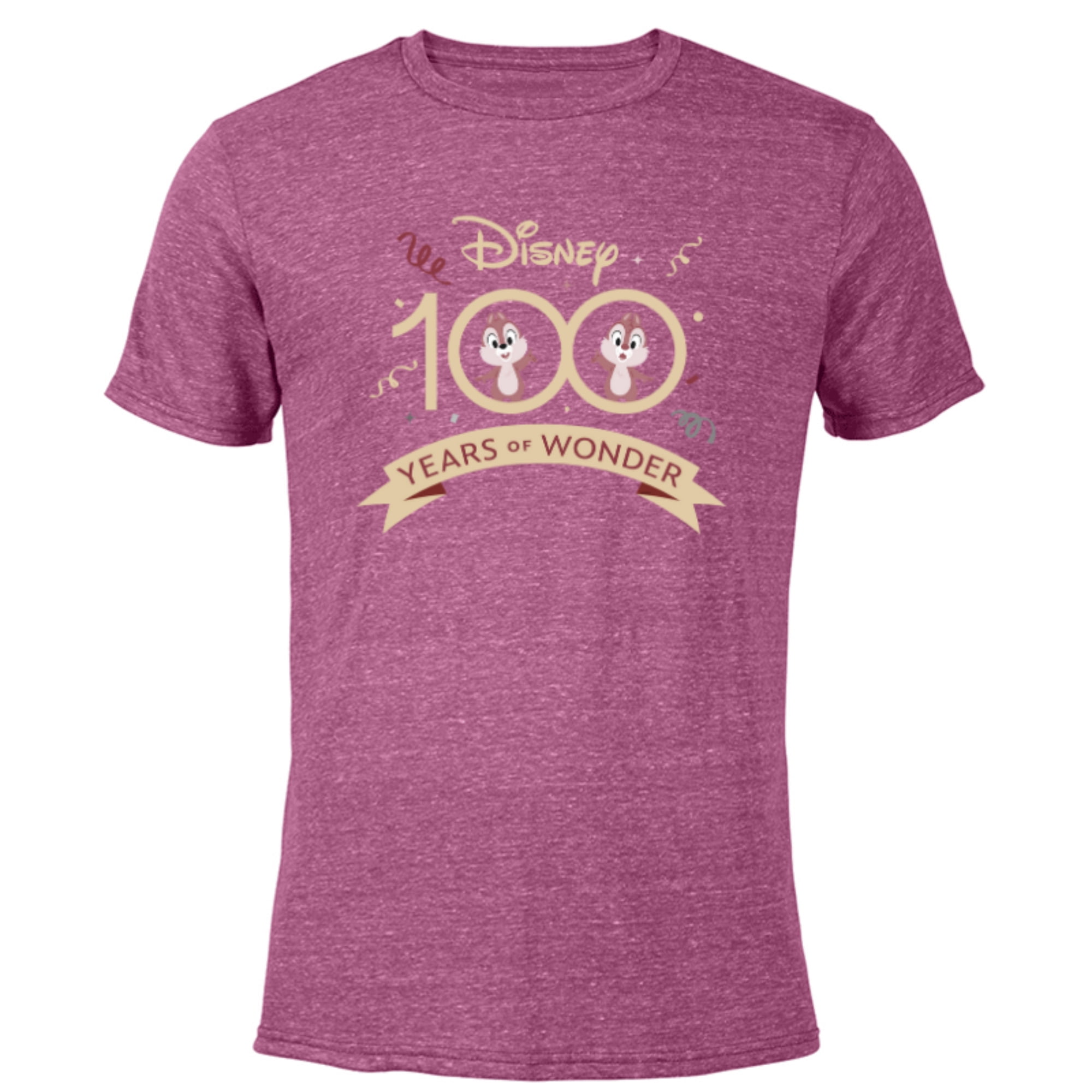 Disney 100 Years of Wonder Chip 'n Dale Muted Cute D100 - Short Sleeve ...