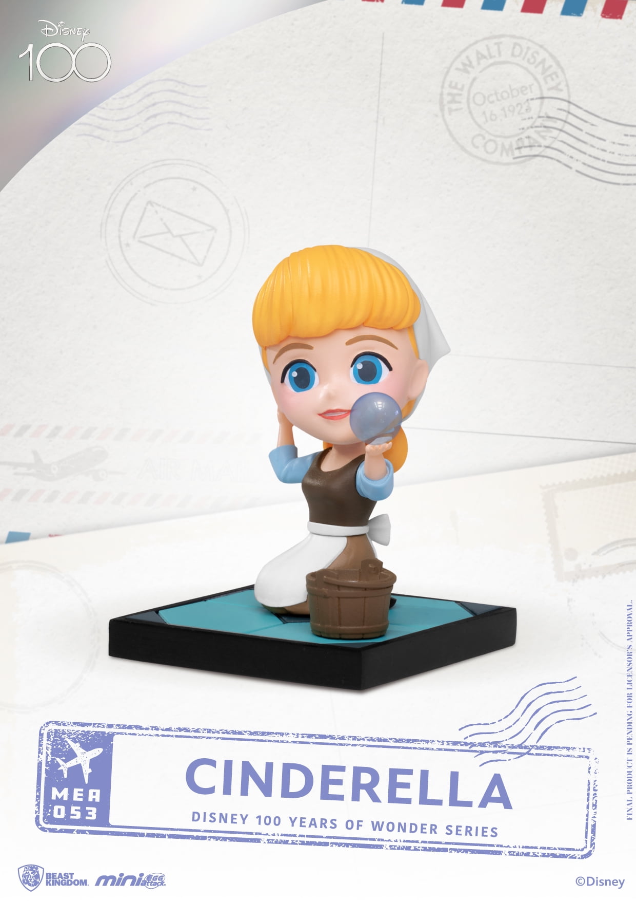 Disney Pixar Mini Egg Attack Figurines, Cinderella Collectable Display ...