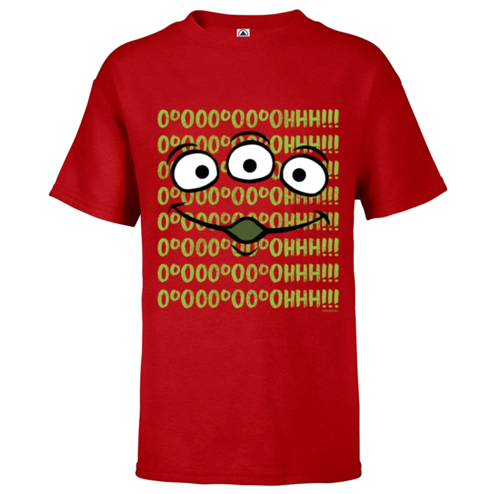 Disney 100 and Pixar’s Toy Story Alien Face Ooooh D100 - Short Sleeve T ...