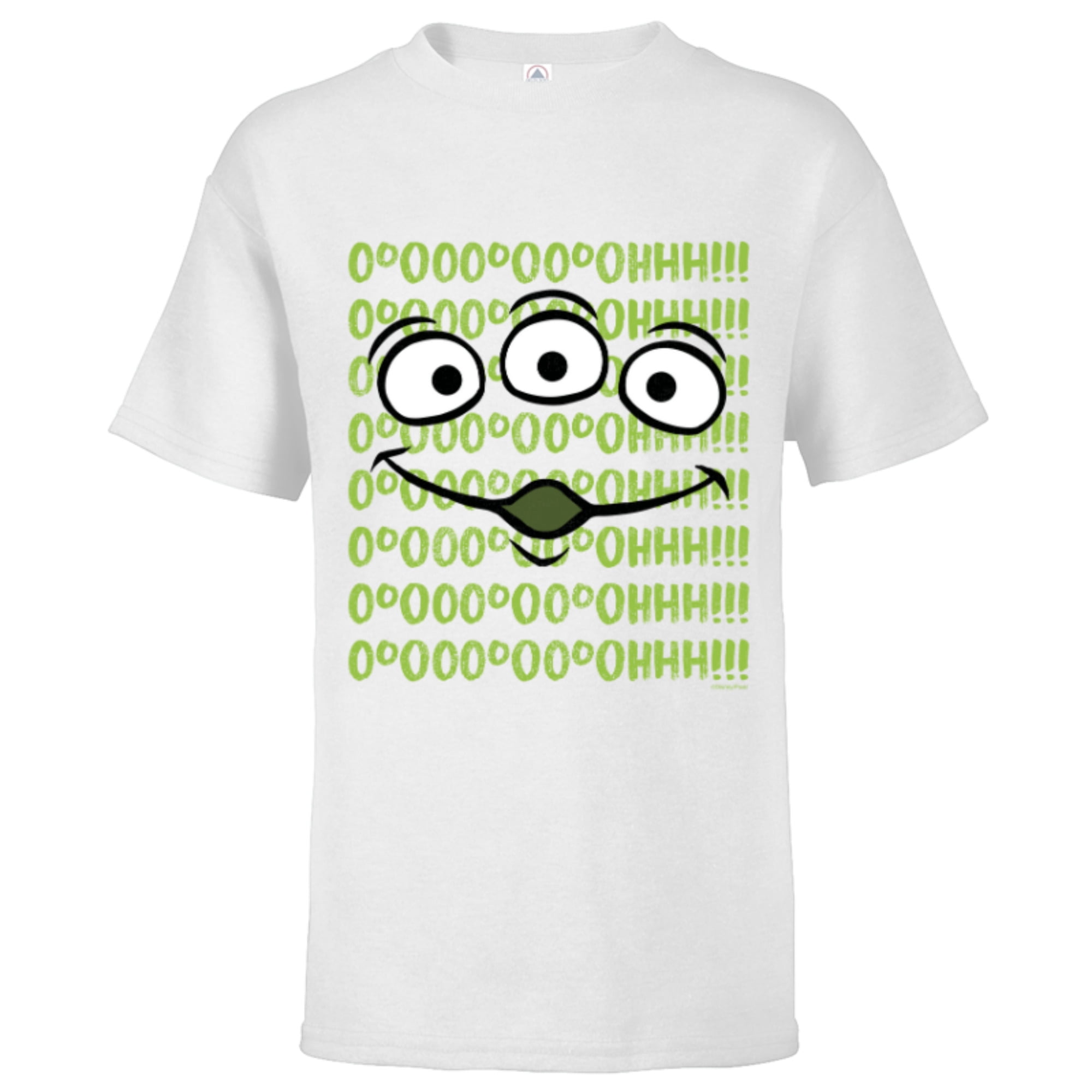 Disney 100 and Pixar’s Toy Story Alien Face Ooooh D100 - Short Sleeve T ...