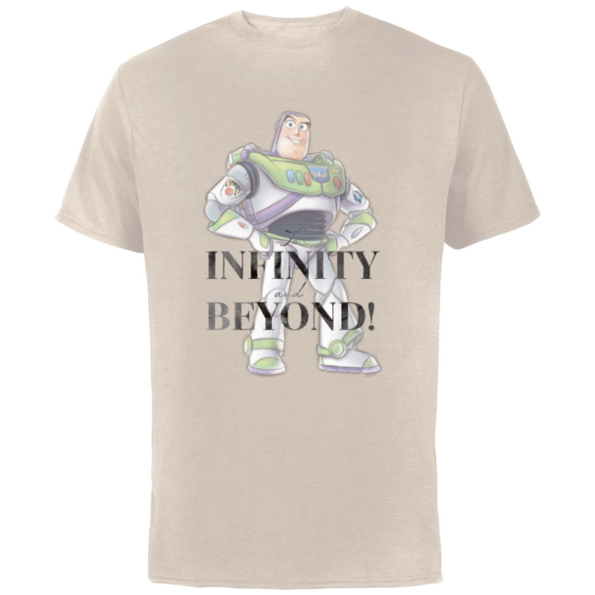 Disney 100 and Pixar’s Toy Story Buzz Lightyear To Infinity - Short Sleeve Cotton T-Shirt for ...