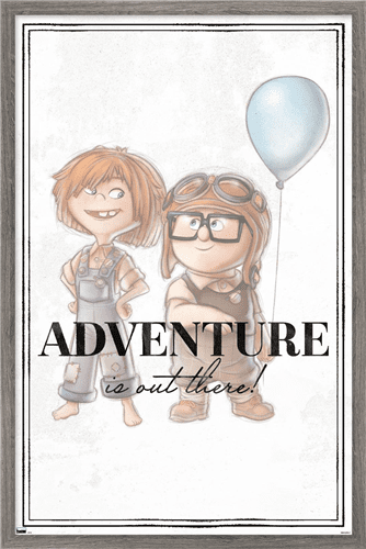 Disney 100th Anniversary - Adventure Is Out There Wall Poster, 22.375 ...