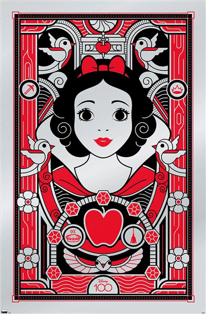 Disney 100th Anniversary Deco Luxe Snow White Wall Poster 14 725 X