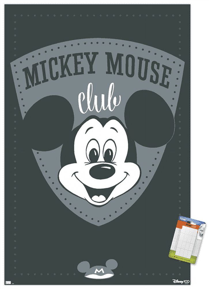 Disney 100th Anniversary - Mickey Mouse Club Wall Poster, 14.725" x 22. ...