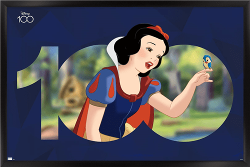 Disney 100th Anniversary - Snow White Wall Poster, 22.375" x 34" Framed ...