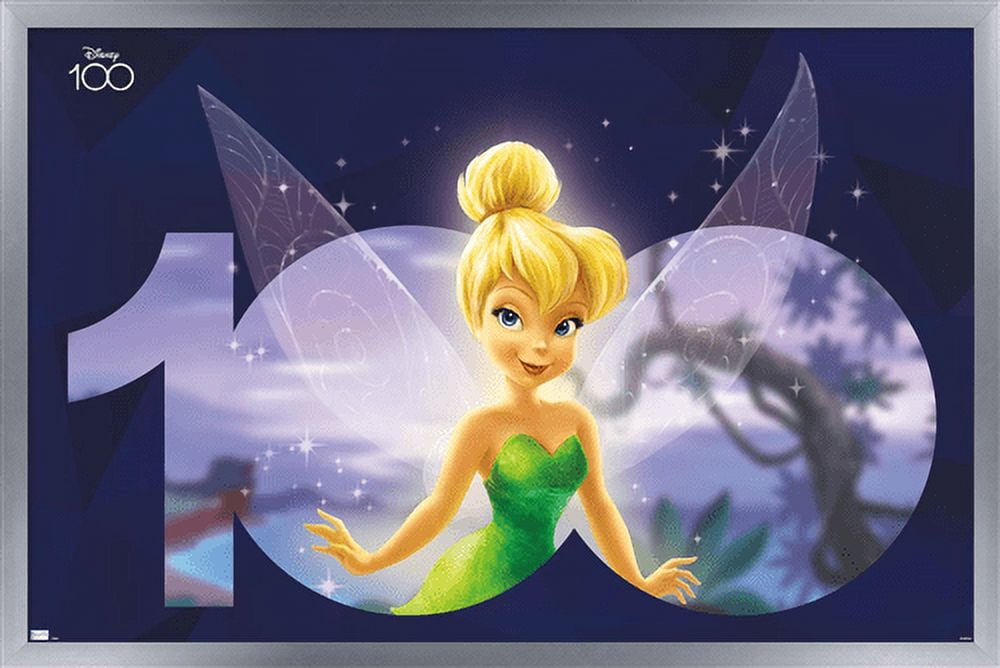 Disney 100th Anniversary - Tinker Bell Wall Poster, 22.375" x 34 ...