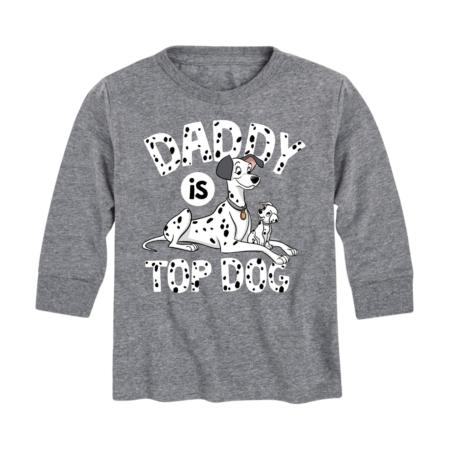 Disney - 101 Dalmatians - Daddy Is Top Dog - Toddler And Youth Long ...