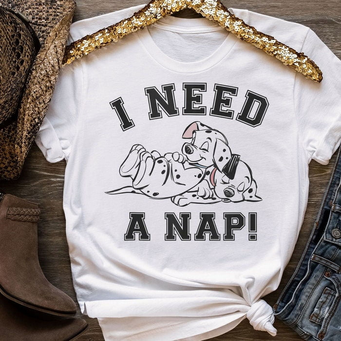 Disney 101 Dalmatians I Need A Nap Group Shot Shirt, Disney Family ...