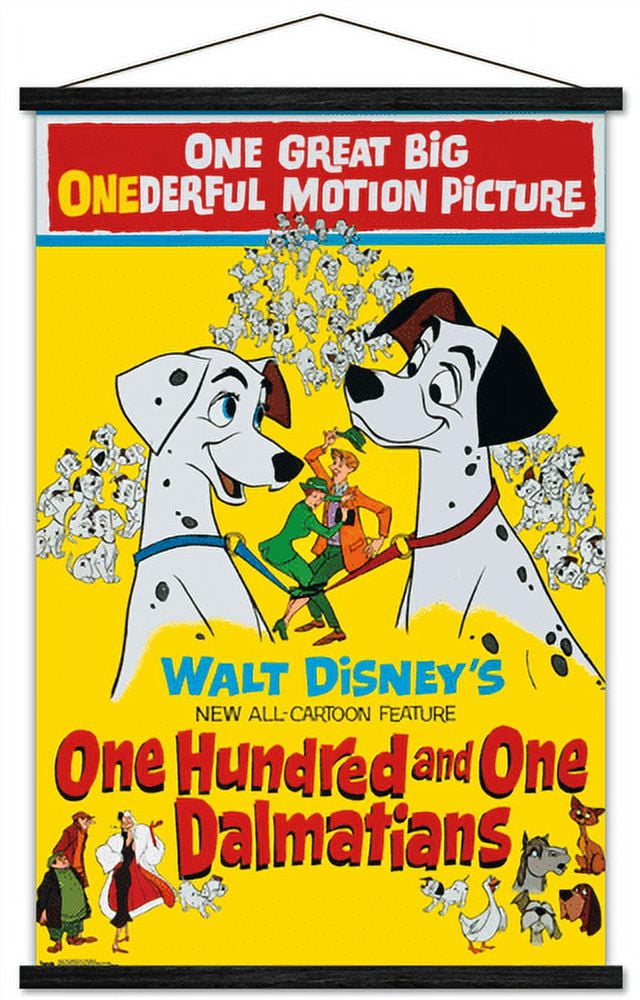 101 Dalmatians 1961 Poster