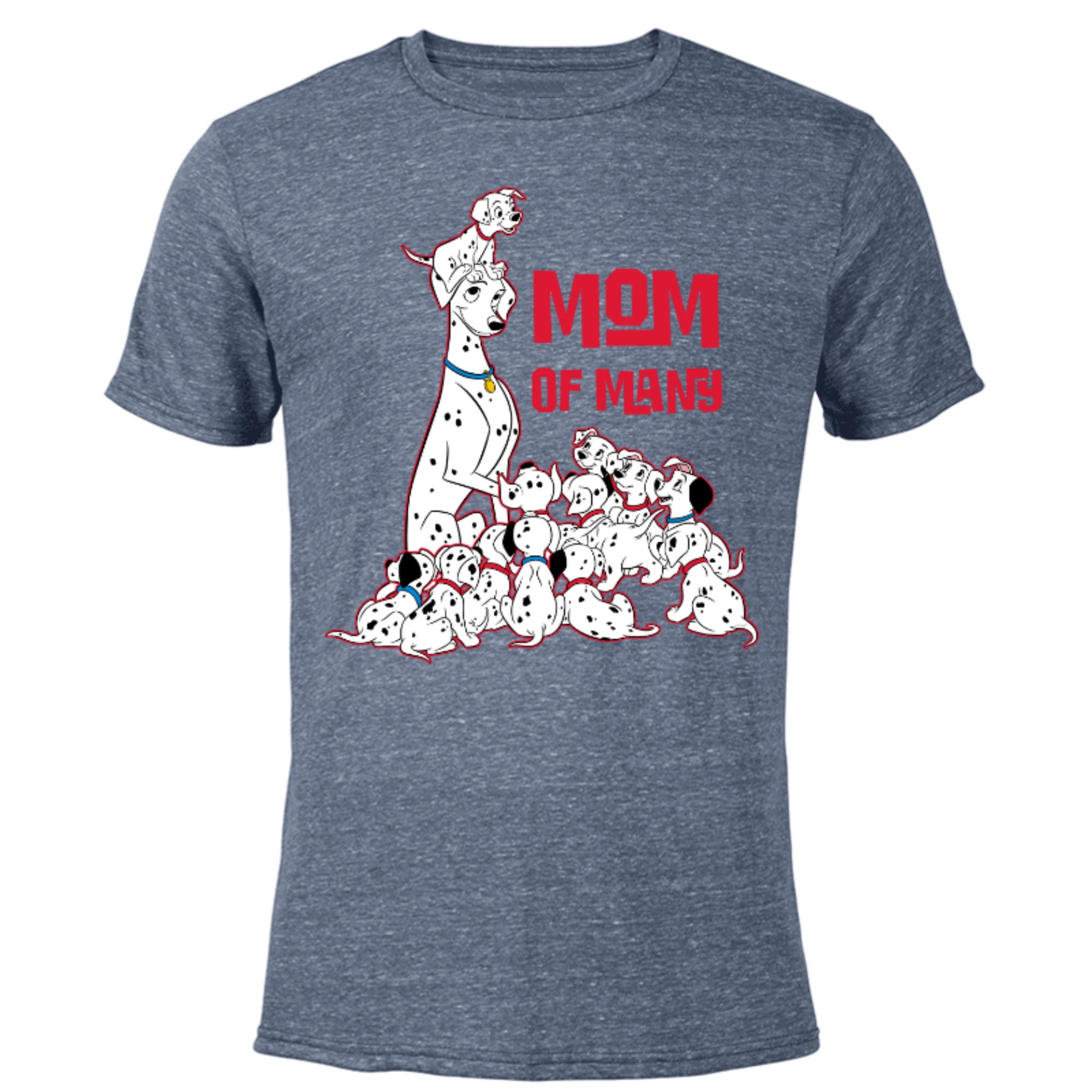 Disney 101 Dalmatians Perdita Mom of Many - Short Sleeve Blended T ...