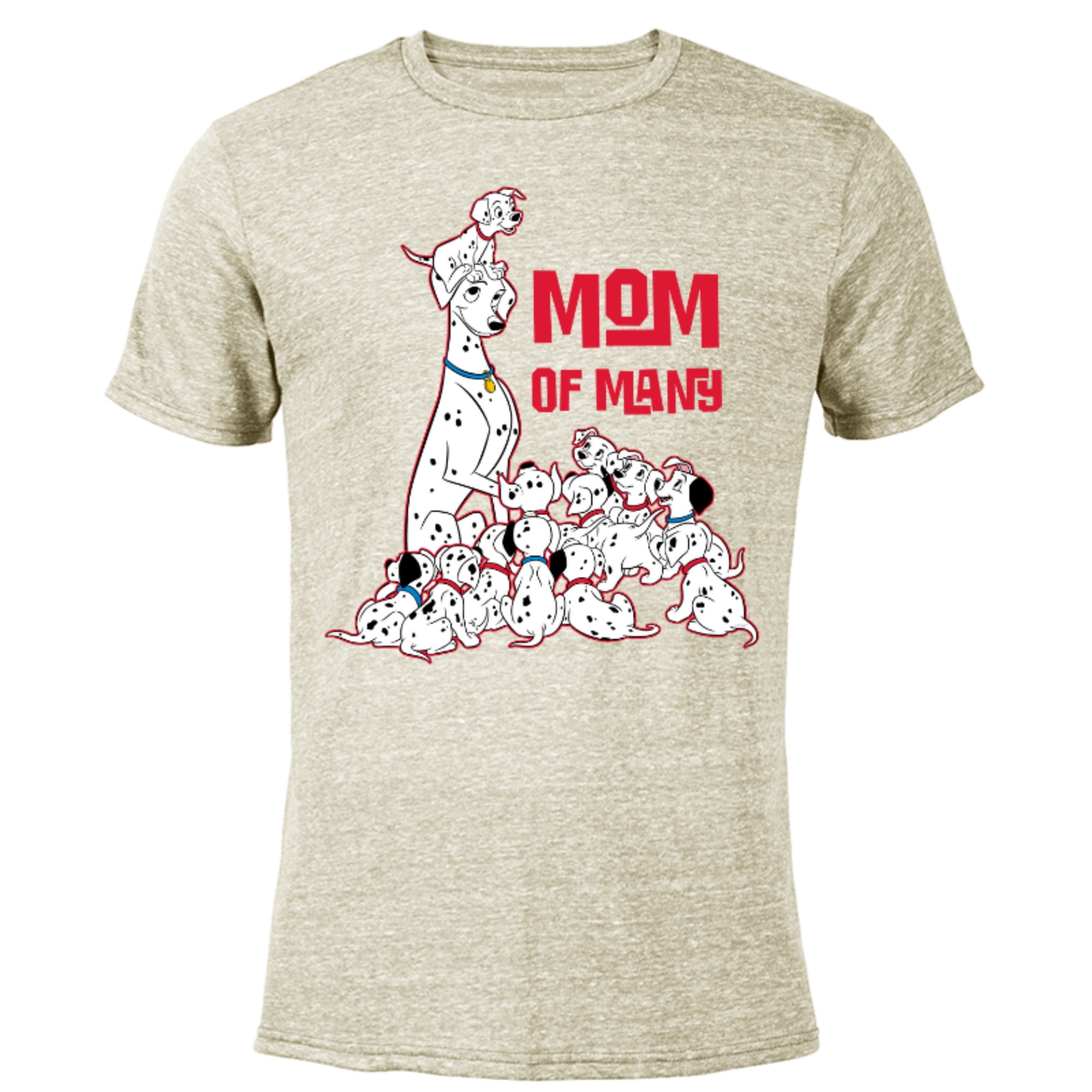 Disney 101 Dalmatians Perdita Mom of Many - Short Sleeve Blended T ...