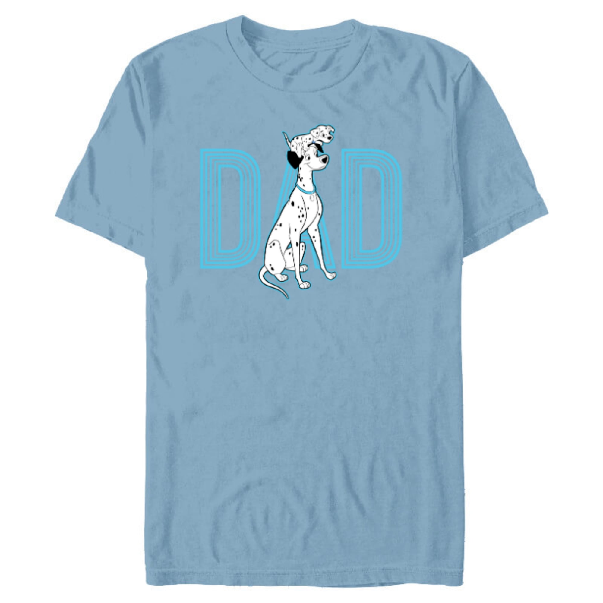 Disney 101 Dalmatians Pongo and Penny Dad - Short Sleeve Blended T ...