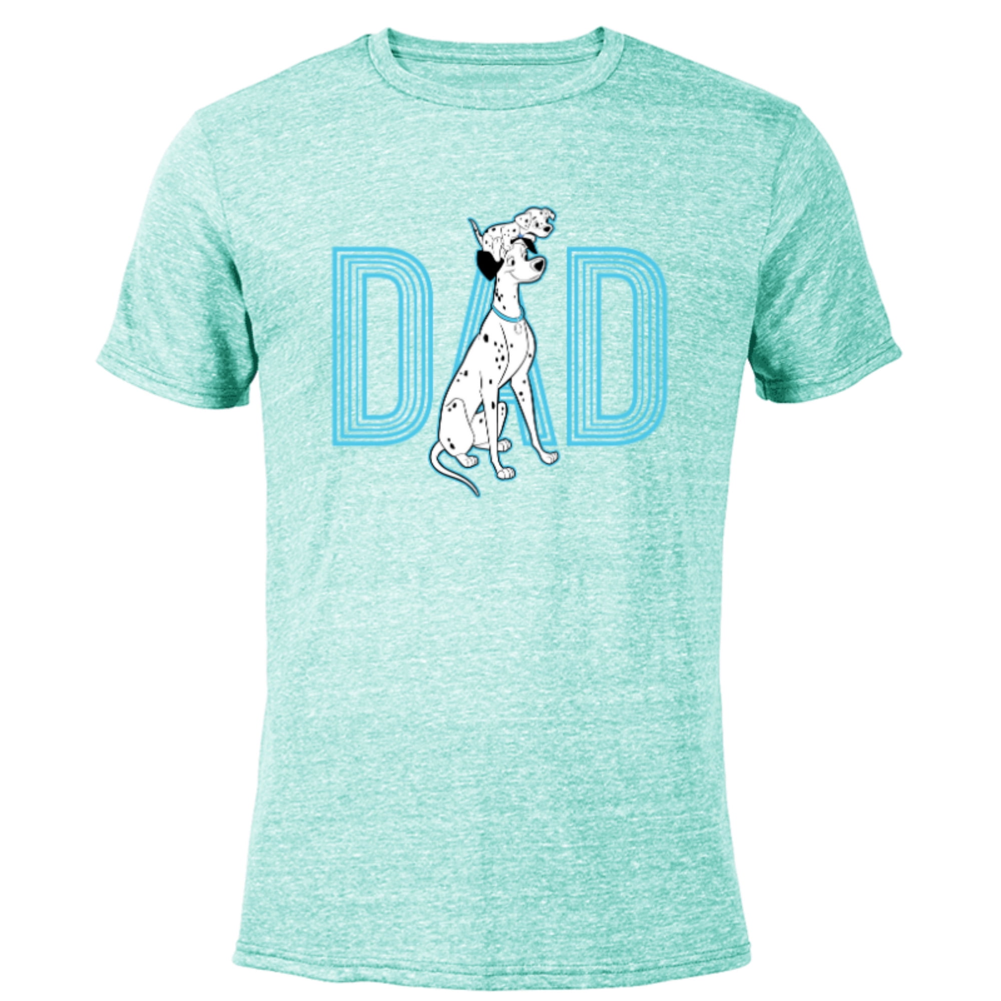 Disney 101 Dalmatians Pongo and Penny Dad - Short Sleeve Blended T ...