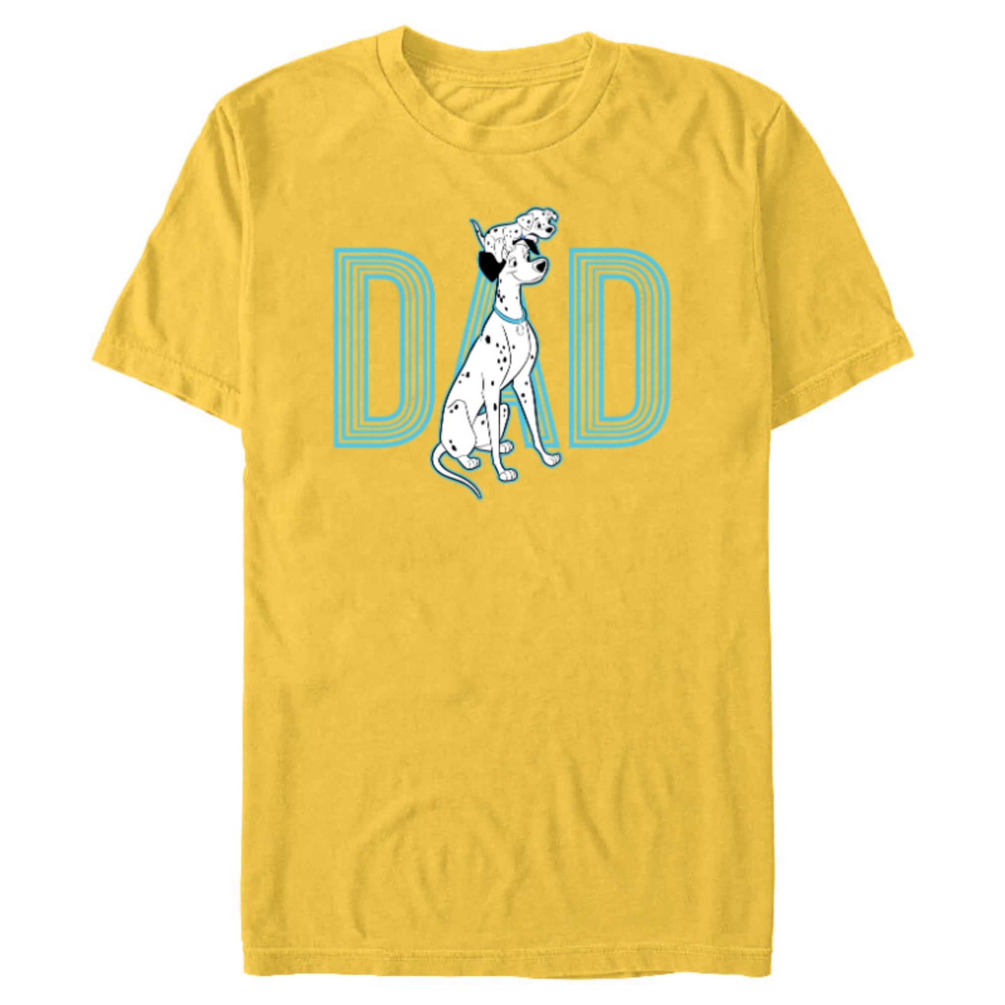 Disney 101 Dalmatians Pongo and Penny Dad - Short Sleeve Blended T ...