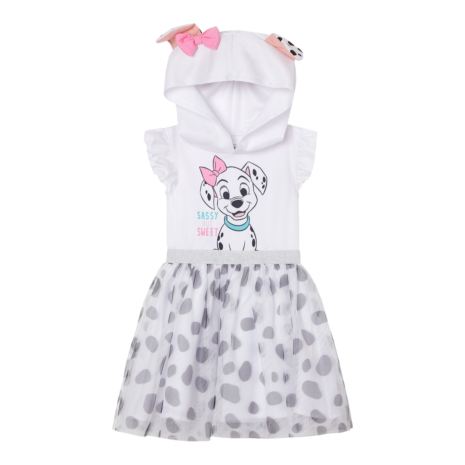 Disney 101 Dalmatians Tulle Dress Polka Dots Toddler to Big Kid ...
