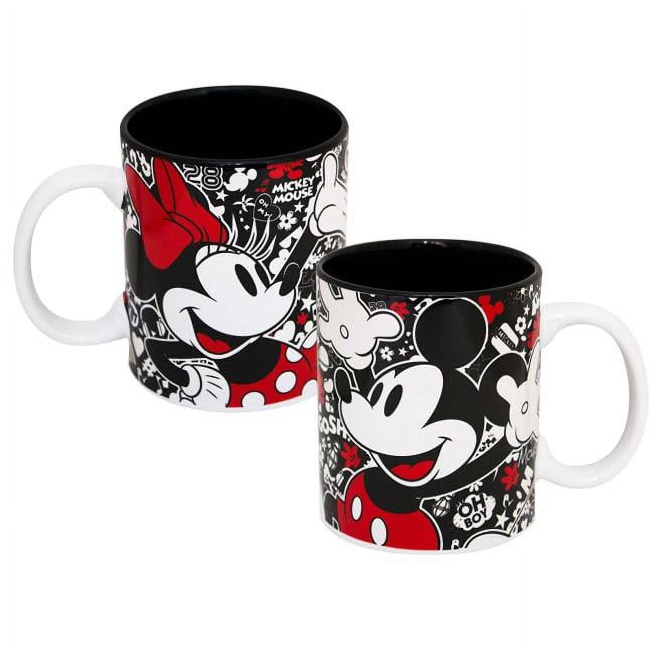Disney Mickey & Minnie Mouse 11oz Coffee Cup with Iconic Character ...