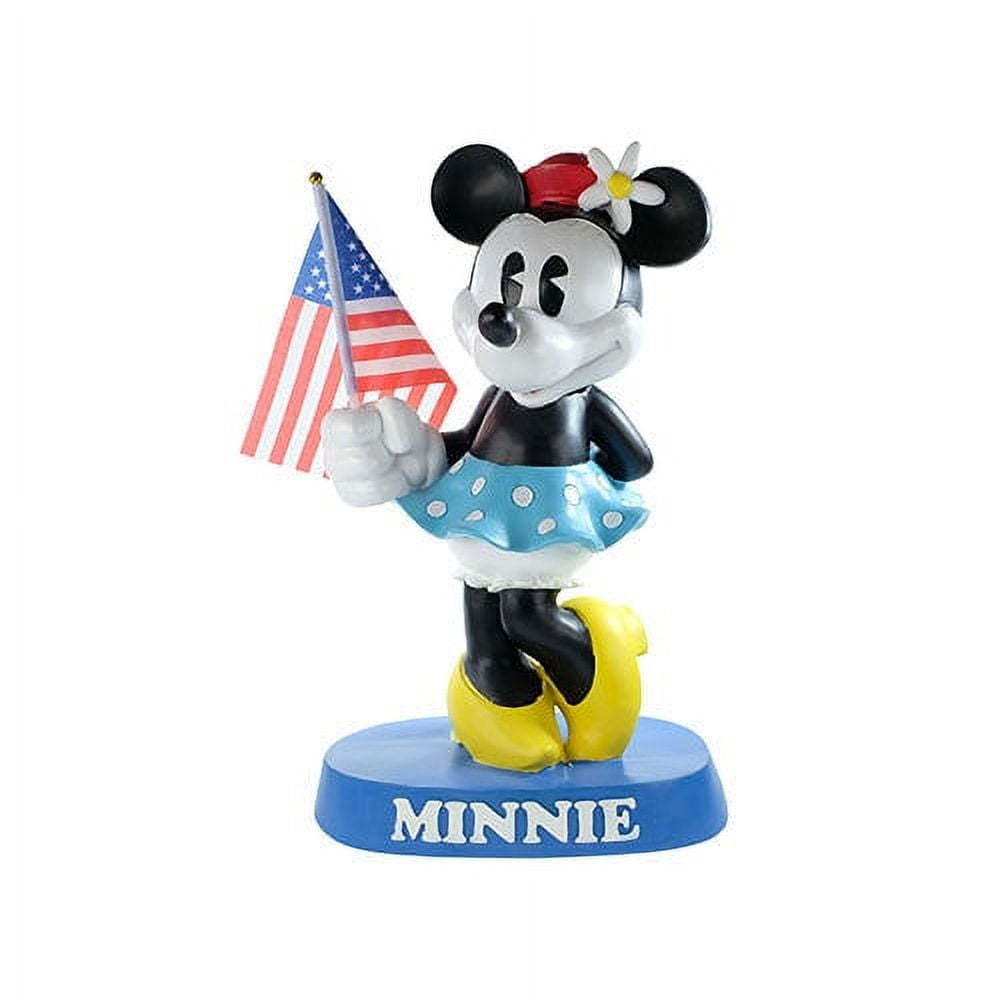Disney 19" Minnie Mouse figurine waving the American Flag - Walmart.com