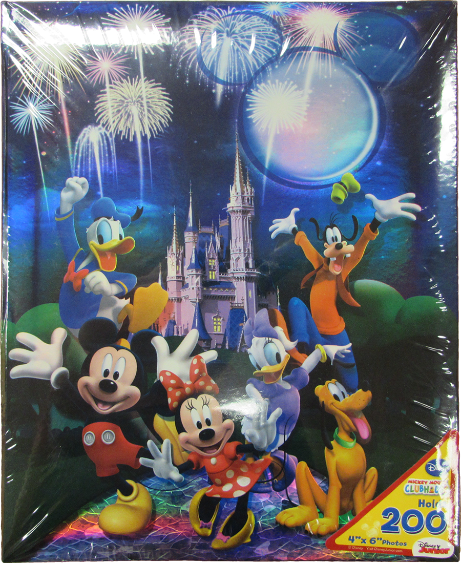 Disney Mickey Mouse 200 Pg 4x6 Photo Album - Walmart.com