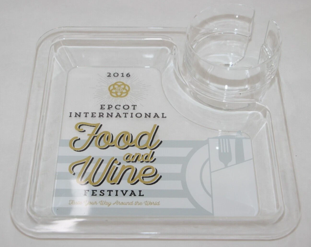 Disney 2016 Epcot International Food & Wine Festival Appetizer Plate ...