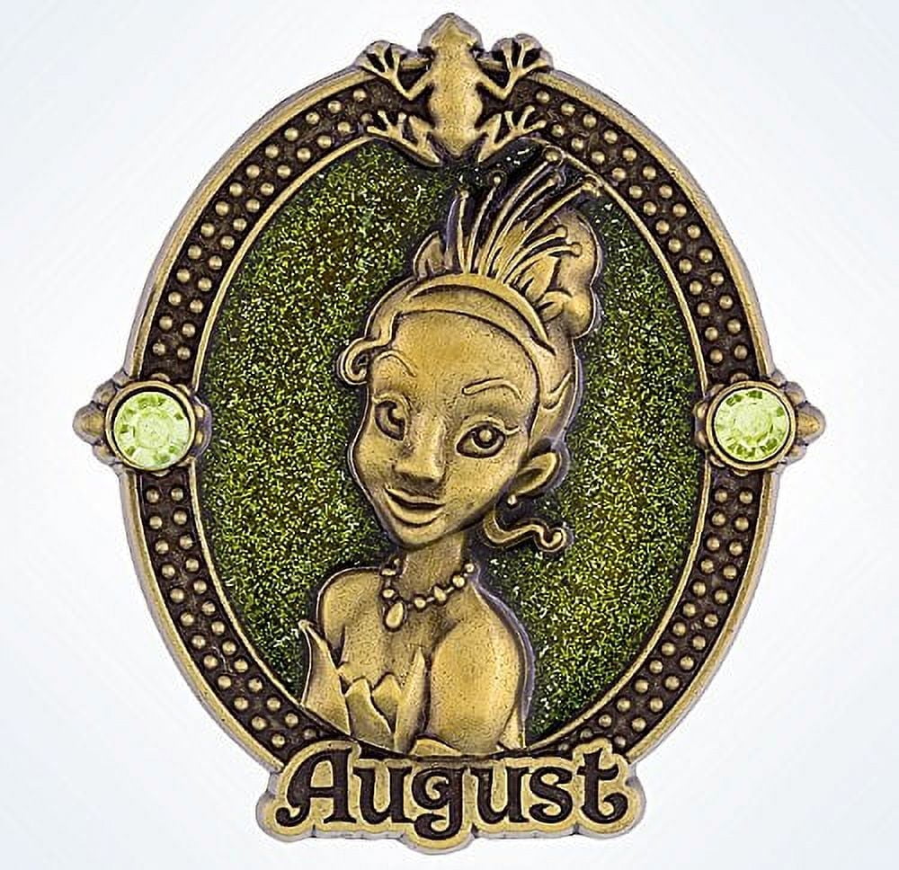 Disney Tiana Princess And The Frog August Birthstone Button Pin ...