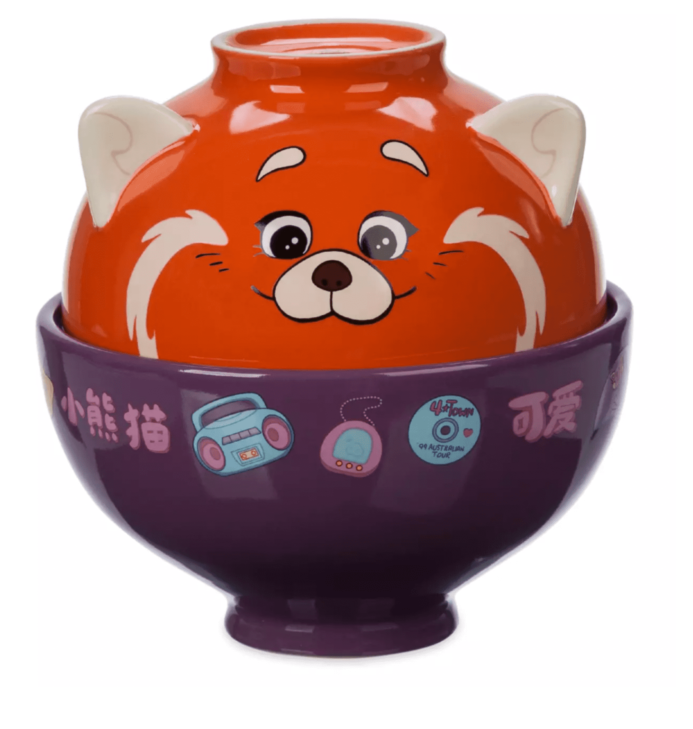 Disney Pixar 2022 Turning Red Mei Panda Ceramic Noodle Soup Serving ...