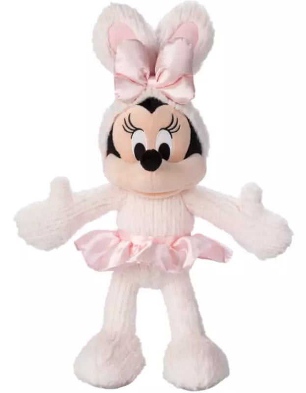 Disney 2024 Easter Minnie Mouse Plush (Furry Corduroy Bunny Suit (Non ...