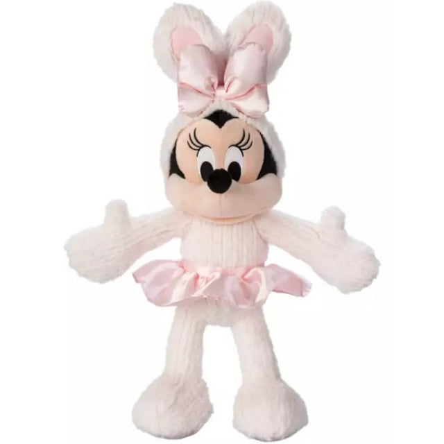 Disney 2024 Easter Minnie Mouse Plush (Furry Corduroy Bunny Suit (Non ...