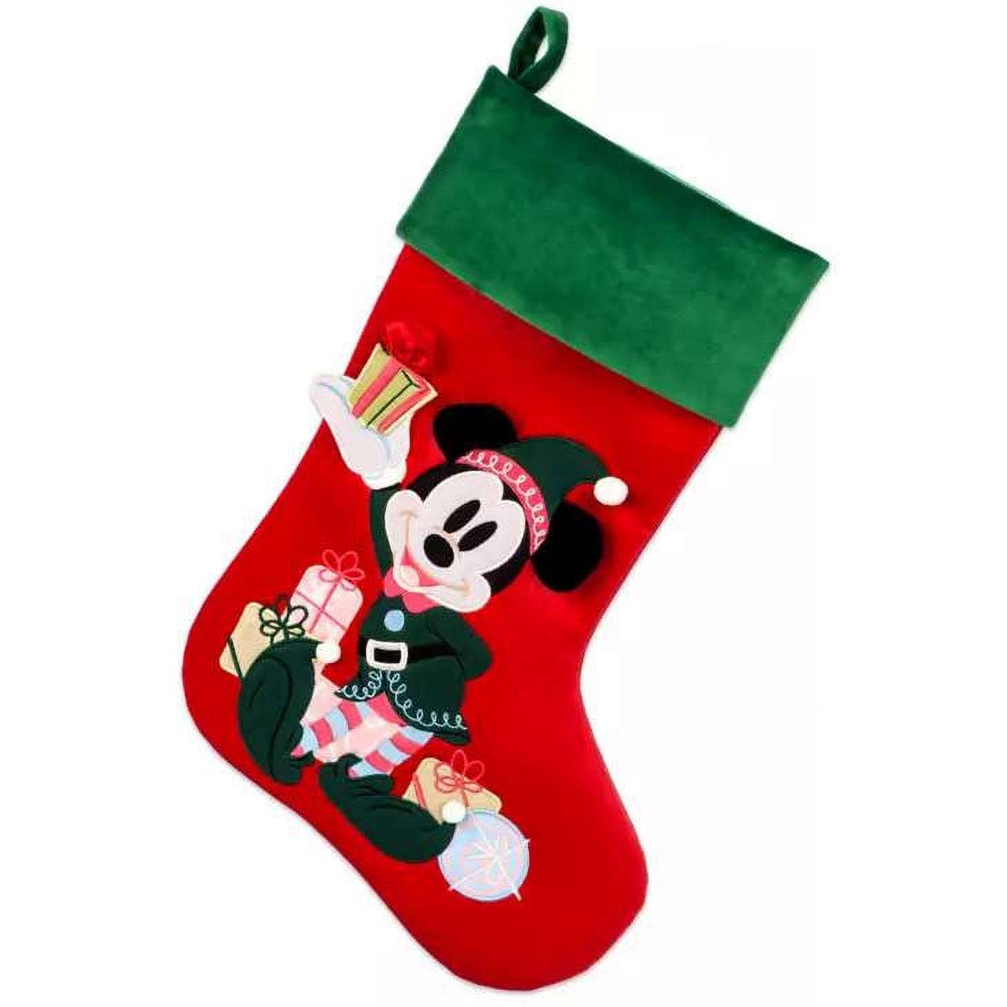 Disney 2024 Holiday Mickey Mouse Christmas Stocking - Walmart.com
