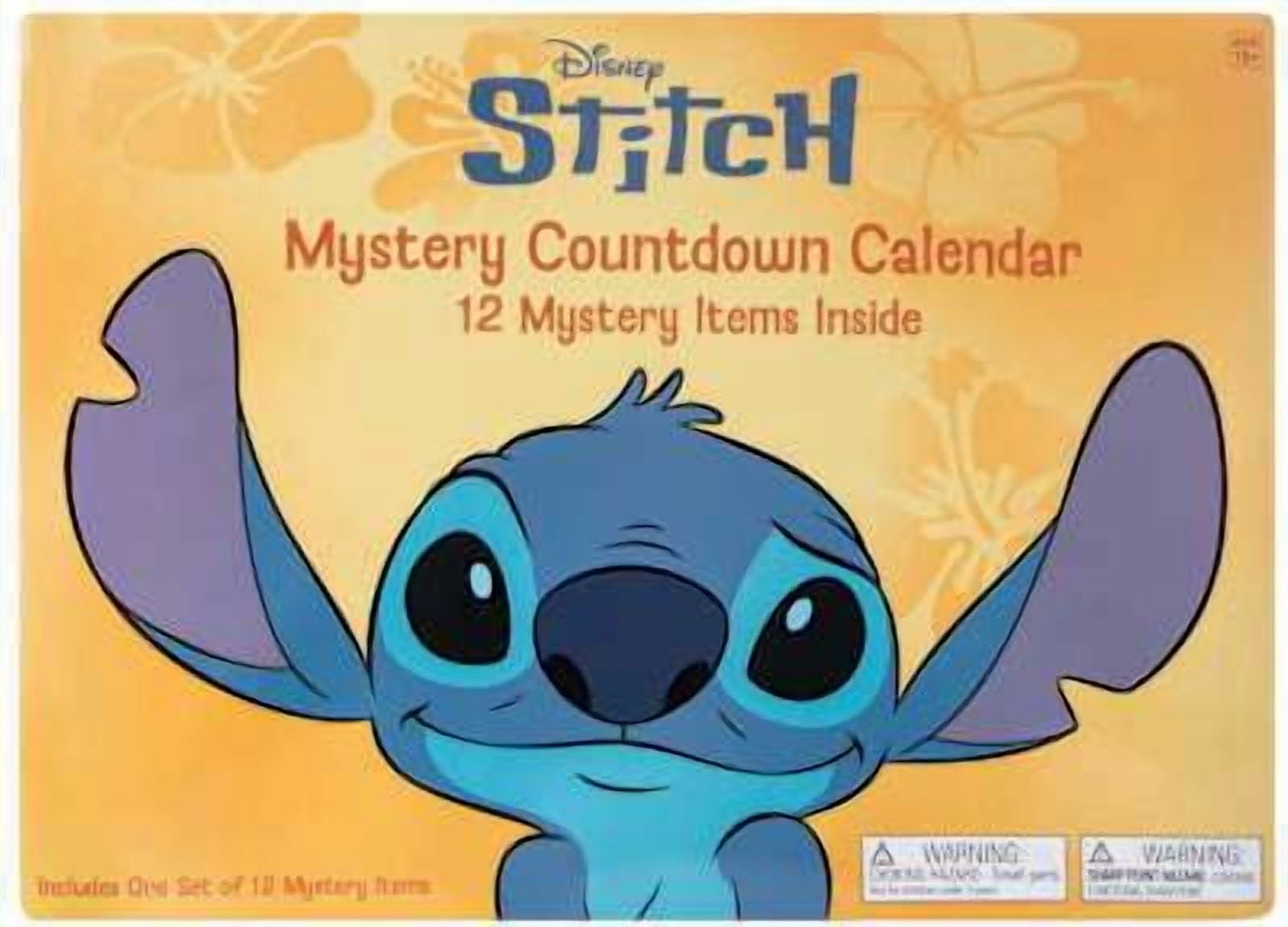 Disney 2025 Holiday Stitch Mystery Countdown Calendar [12 Surprises ...