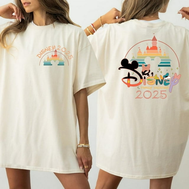 Disney 2025 Shirt, Family Vacation Shirt, Disney Trip 2025 Shirt, Mickey Shirt, Disney Magic ...