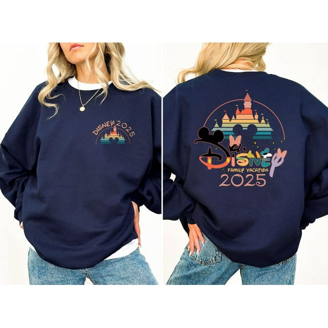 Disney 2025 Sweatshirt, Disney Sweatshirt, Family Sweatshirt, Disney ...