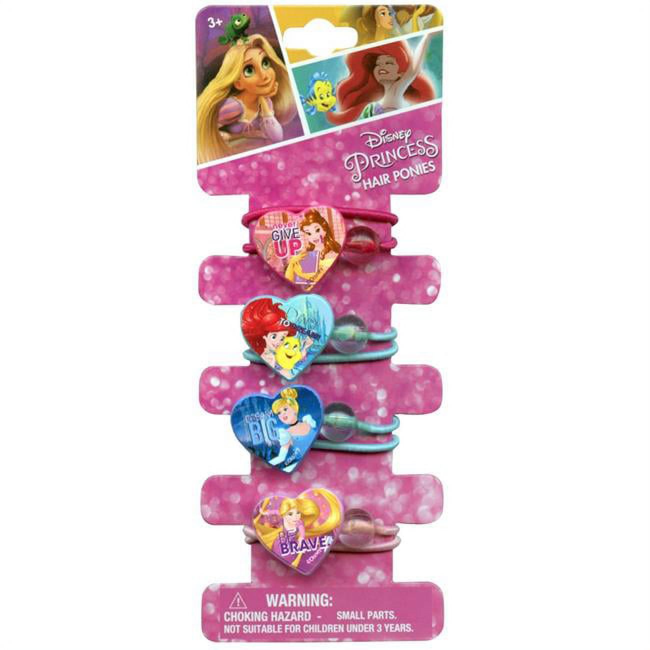 Disney 2336934 Princess Hair Ponytails, 4 Piece - Case of 288 - Walmart.com