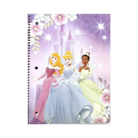 Disney 3 Princesses Spiral Notebook, 50 Pages - Walmart.com