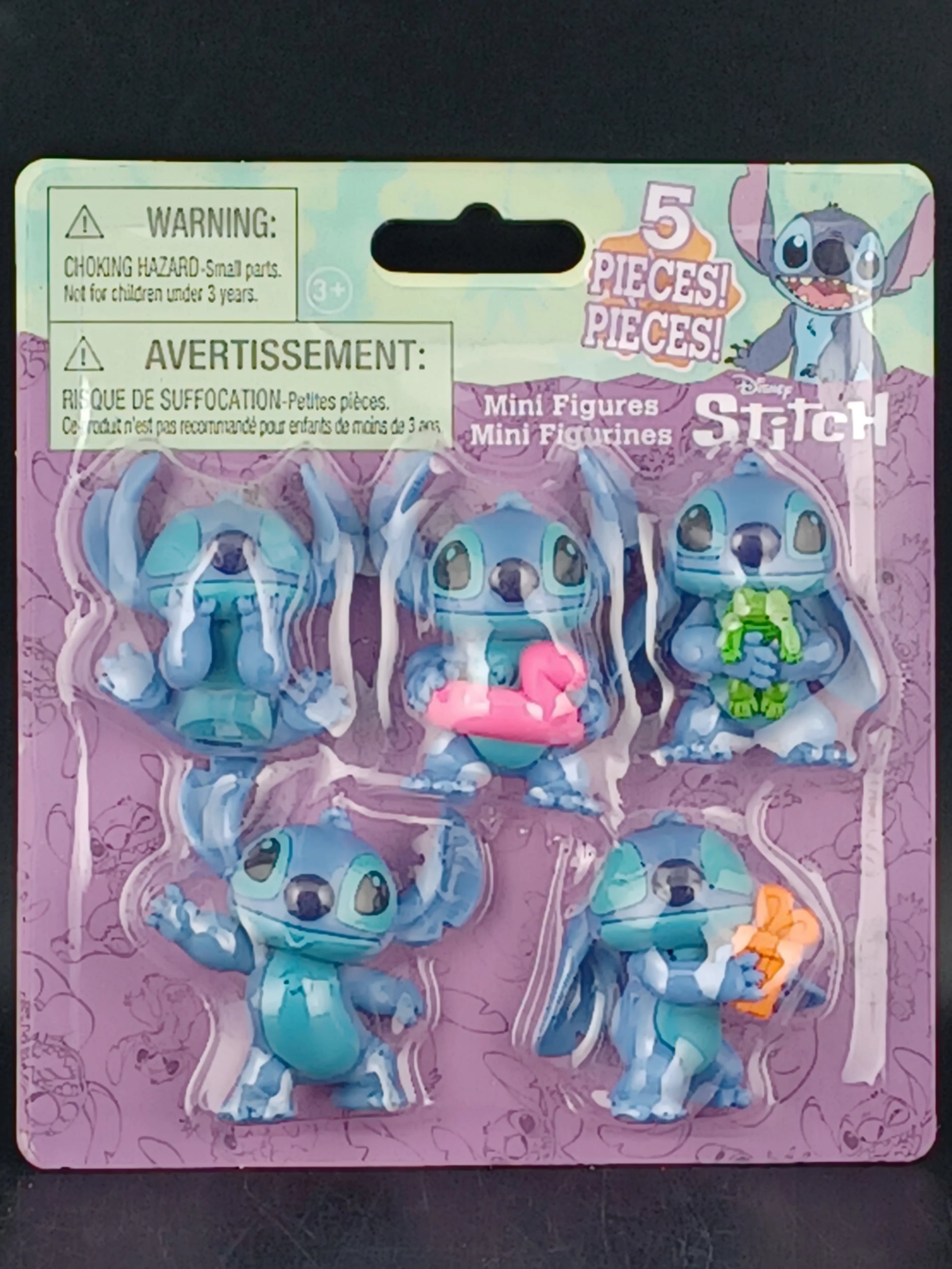 Disney - Lilo & Stitch Collectible Character Toy Set, 5pk Mini ...