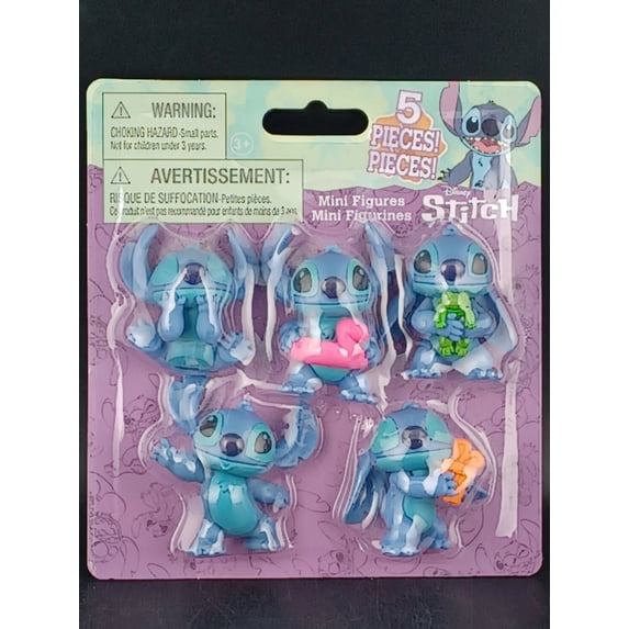 Disney - Lilo & Stitch Collectible Character Toy Set, 5pk Mini ...