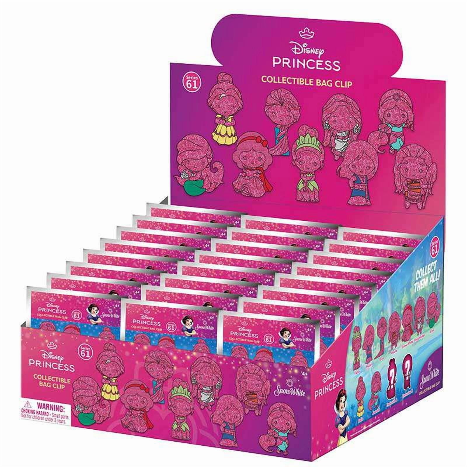 Disney 3D Figural Foam Bag Clip Princess Create Your World Series 1 ...